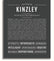 Kinzley | Name Art Print – Name Stories