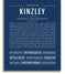 Kinzley | Name Art Print – Name Stories