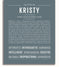 Kristy | Name Art Print – Name Stories