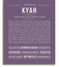 Kyah | Name Art Print – Name Stories