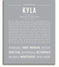 Kyla | Name Art Print – Name Stories