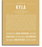 Kyla | Name Art Print – Name Stories