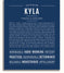 Kyla | Name Art Print – Name Stories