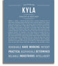 Kyla | Name Art Print – Name Stories