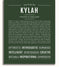 Kylah | Name Art Print – Name Stories