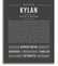 Kylan | Name Art Print – Name Stories
