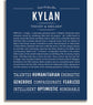 Kylan | Name Art Print – Name Stories
