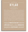 Kylar (male) | Name Art Print – Name Stories