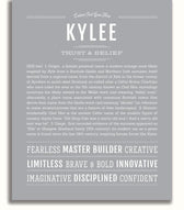 Kylee | Name Art Print – Name Stories