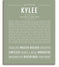 Kylee | Name Art Print – Name Stories
