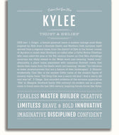 Kylee | Name Art Print – Name Stories