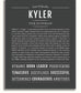 Kyler | Name Art Print – Name Stories