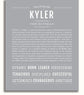 Kyler | Name Art Print – Name Stories