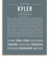 Kyler | Name Art Print – Name Stories