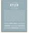 Kyler | Name Art Print – Name Stories