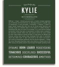 Kylie | Name Art Print – Name Stories