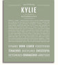 Kylie | Name Art Print – Name Stories
