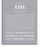 Kyra | Name Art Print – Name Stories