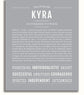 Kyra | Name Art Print – Name Stories