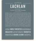 Lachlan | Name Art Print – Name Stories