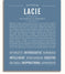 Lacie | Name Art Print – Name Stories