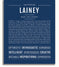 Lainey | Name Art Print – Name Stories