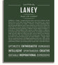 Laney | Name Art Print – Name Stories