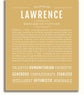 Lawrence | Name Art Print – Name Stories