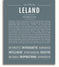 Leland | Name Art Print – Name Stories