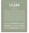 Leland | Name Art Print – Name Stories