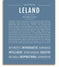Leland | Name Art Print – Name Stories