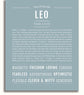 Leo | Name Art Print – Name Stories