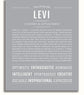 Levi | Name Art Print – Name Stories