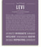 Levi | Name Art Print – Name Stories