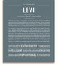 Levi | Name Art Print – Name Stories