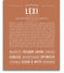 Lexi | Name Art Print – Name Stories