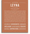Leyna Personalized Name Meaning Art Prints – Name Stories