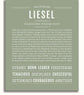 Liesel Personalized Name Meaning Art Prints – Name Stories