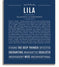 Lila | Name Art Print - Personalized Custom Gifts – Name Stories