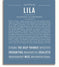 Lila | Name Art Print – Name Stories