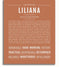 Liliana | Name Art Print – Name Stories