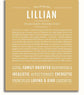 Lillian | Name Art Print – Name Stories