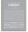 Lindsay Personalized Name Meaning Art Prints – Name Stories