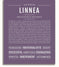 Linnea | Name Art Print – Name Stories