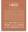 Linzee | Name Art Print – Name Stories