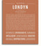 Londyn | Name Art Print – Name Stories