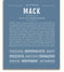 Mack | Name Art Print – Name Stories
