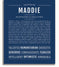Maddie | Name Art Print – Name Stories