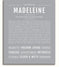 Madeleine Personalized Name Meaning Art Prints – Name Stories