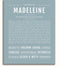 Madeleine Personalized Name Meaning Art Prints – Name Stories